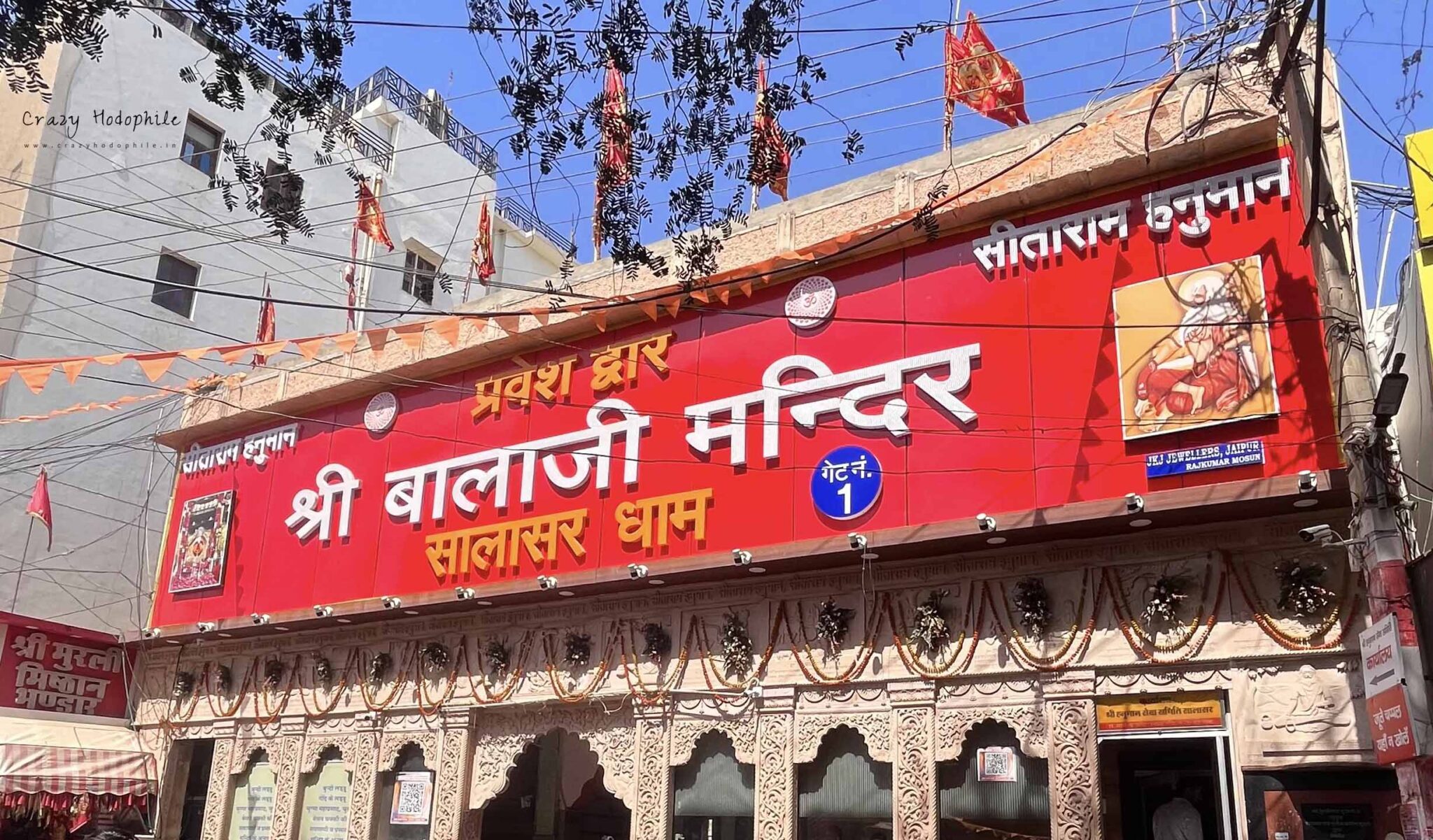 The Mystique of Shree Salasar Balaji Dham Mandir, Rajasthan | Crazy ...